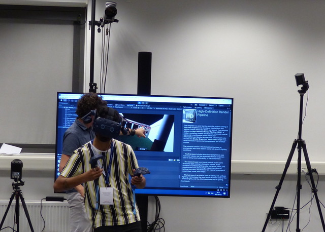 Lab demo for the WASP-HS program PhD students